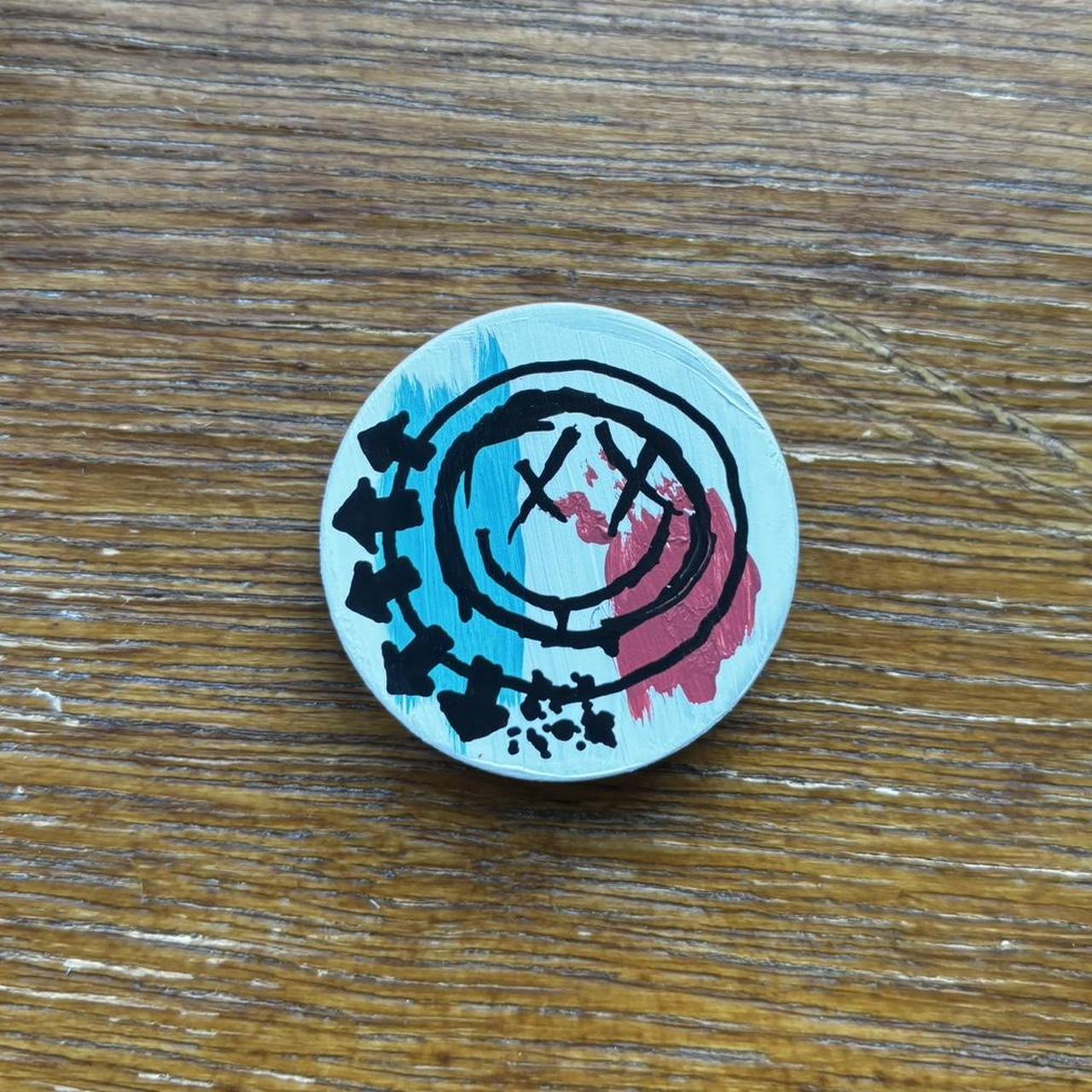 blink-182 (Self-Titled 2003) hand-painted pop socket... - Depop