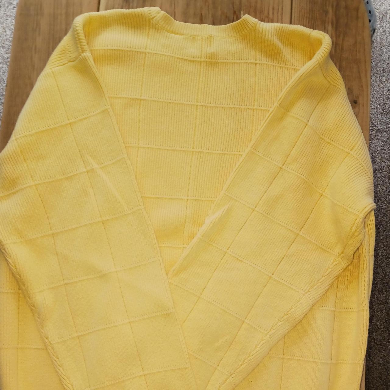 ARROW MENS PULLOVER the color is a light yellow the... - Depop