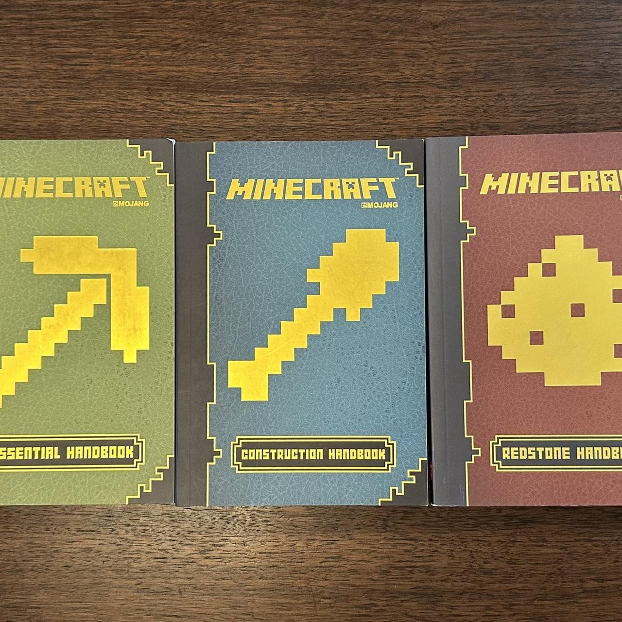 Minecraft Handbook set of 3 Construction, Essential... - Depop