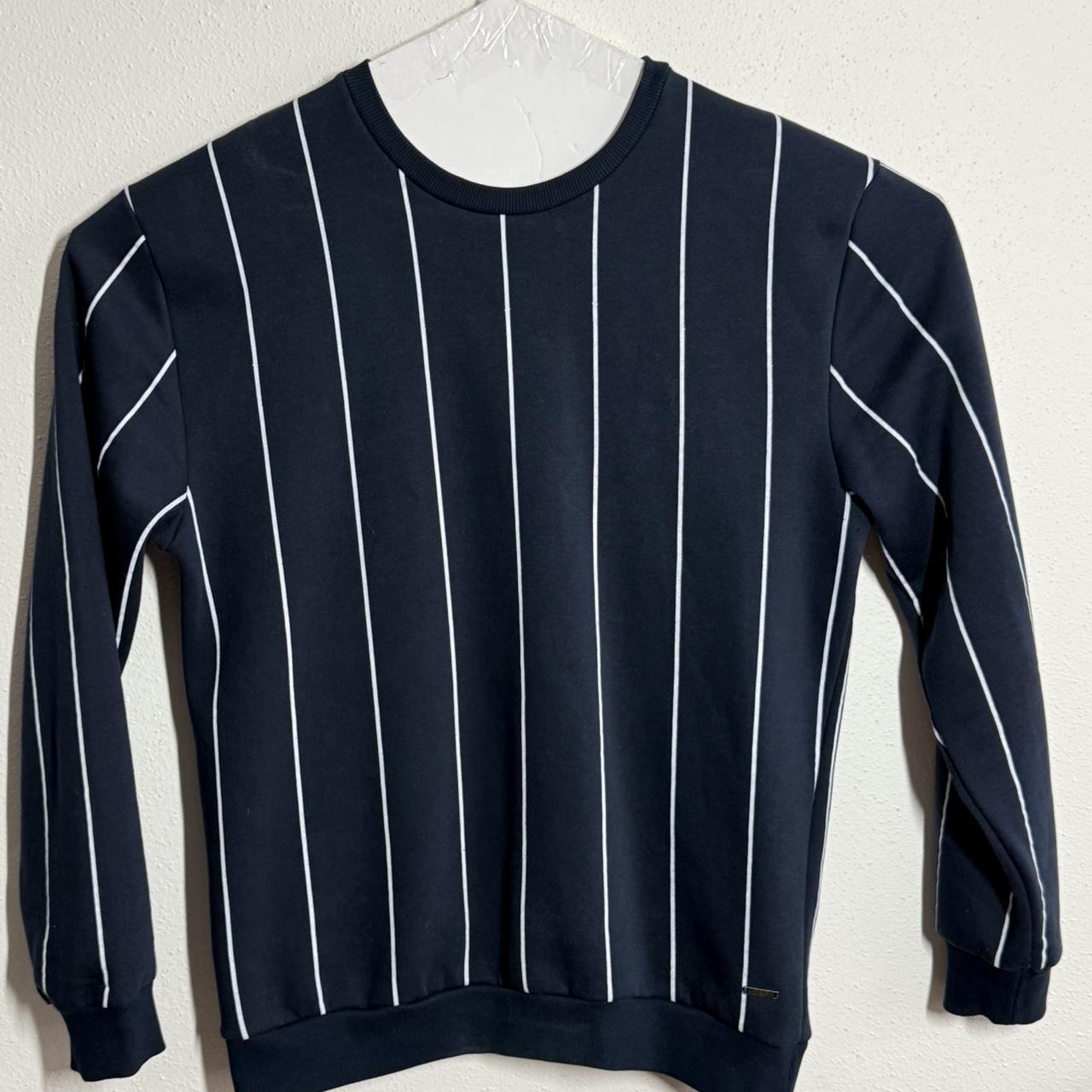 Navy blue D&F Ricky Singh sweatshirt XL | Depop