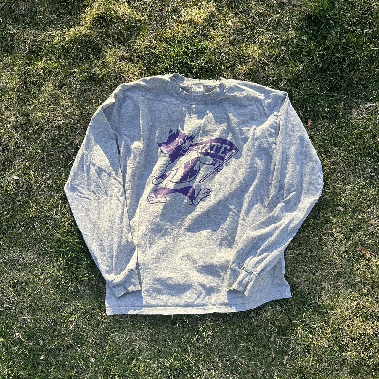 kansas state tee pretty cool tee ultra cotton tag - Depop