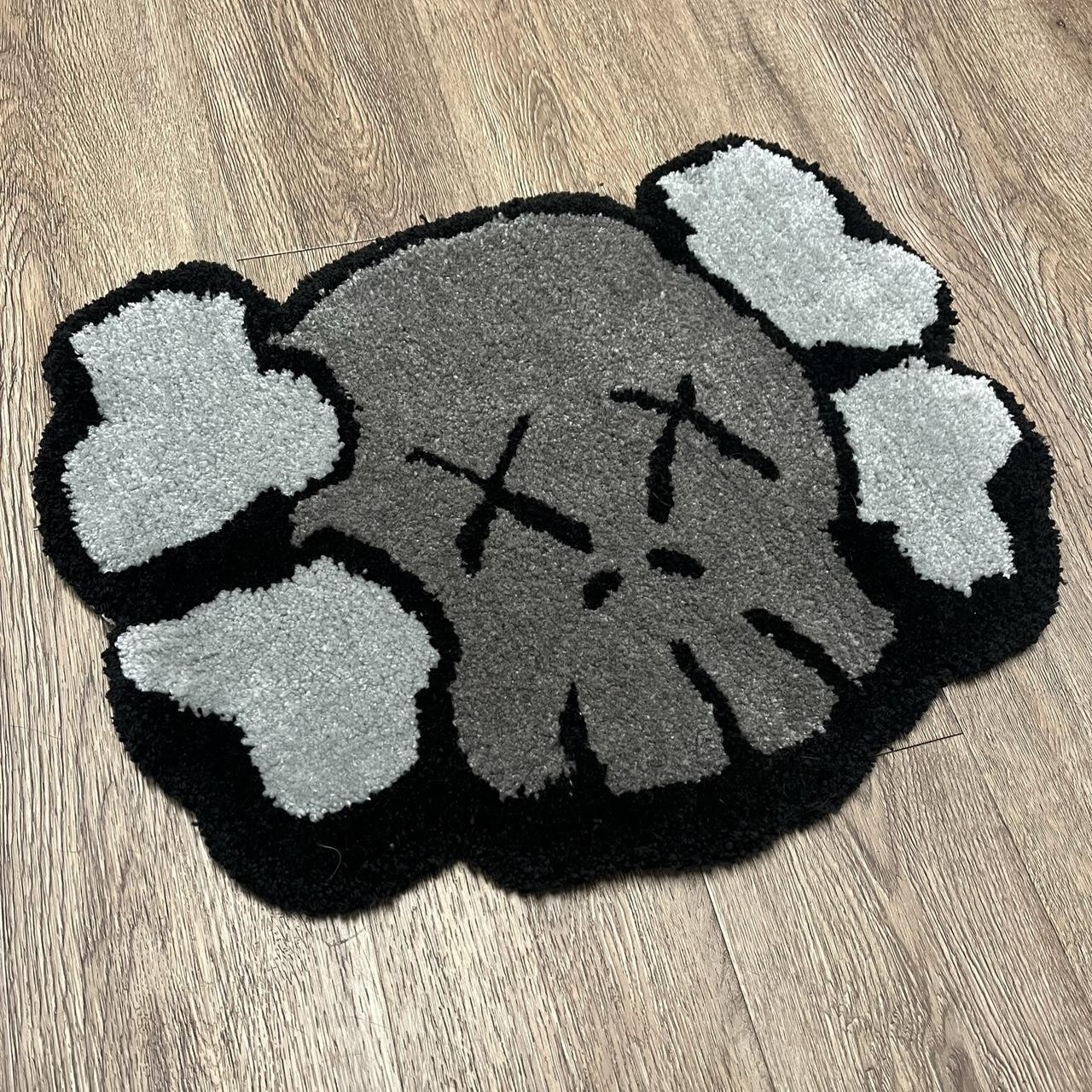 KAWS RUGS homemade rug (made to... - Depop