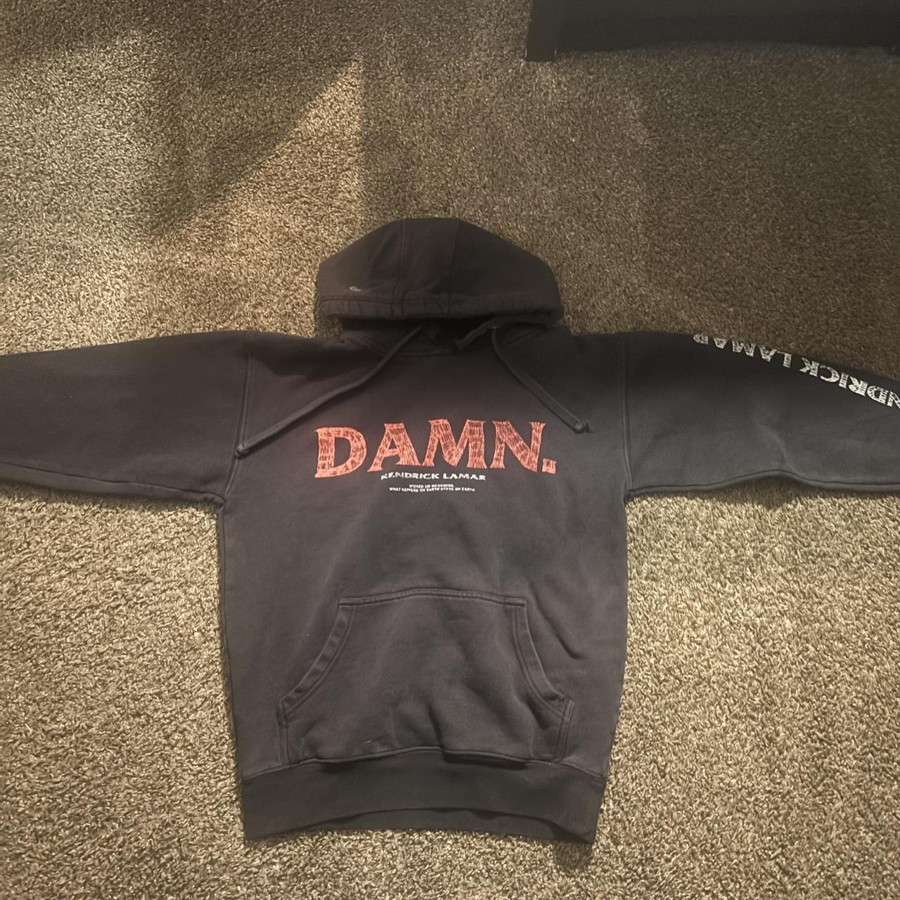 Kendrick Lamar DAMN. hoodie fits small and... - Depop