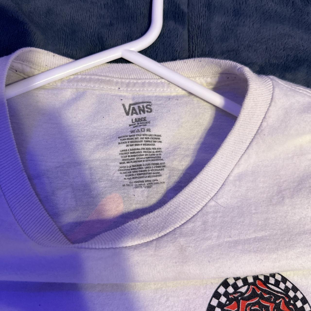 large vans shirt - Depop