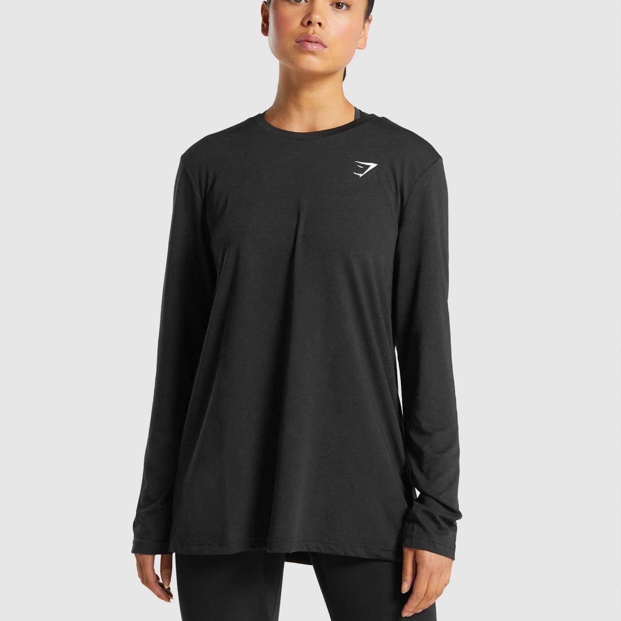 M Gymshark Oversized Long Sleeve - Depop