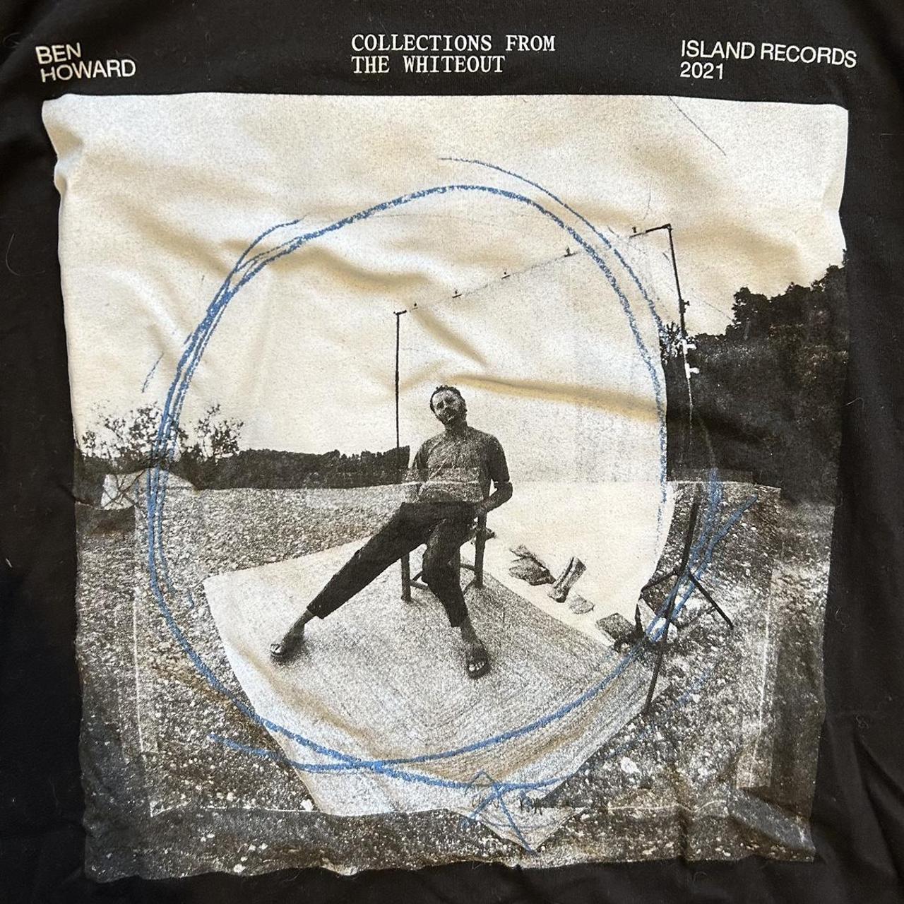 Ben Howard T-shirt size M - Depop