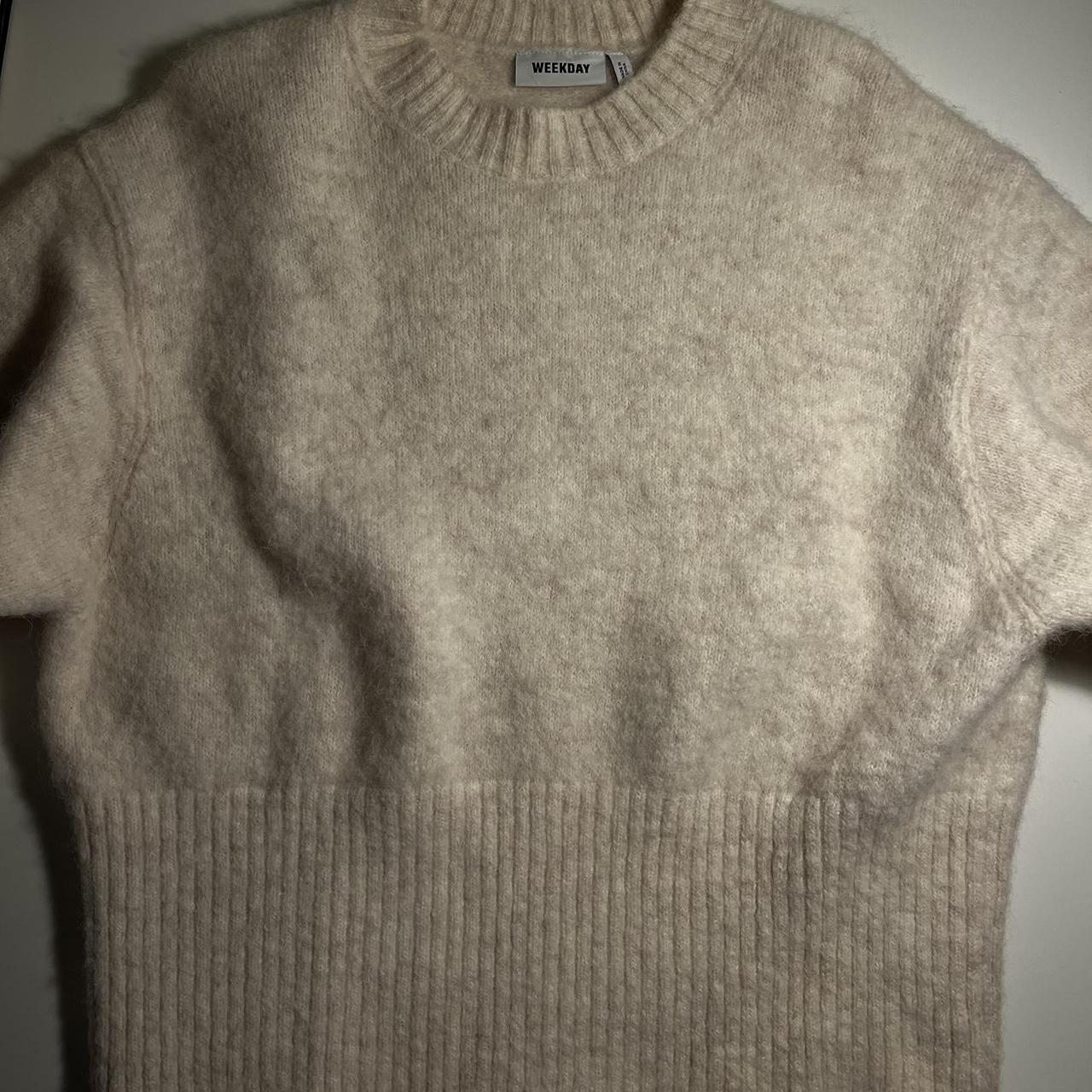 Weekday Wool and Alpaca Sweater Great Condition Fits... - Depop