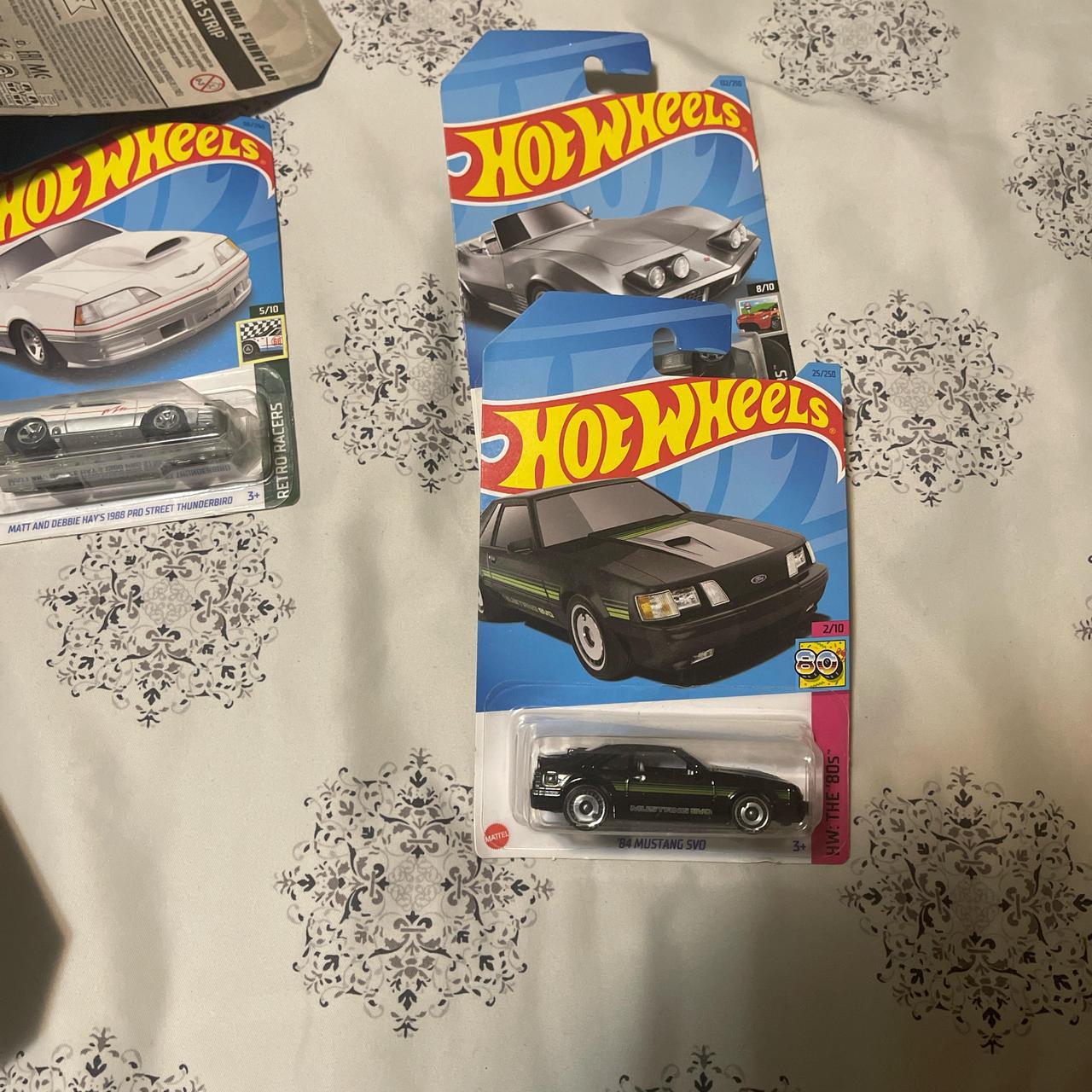 Hot Wheels 3-pack: Black Camaro, 1968 Plymouth Road... - Depop