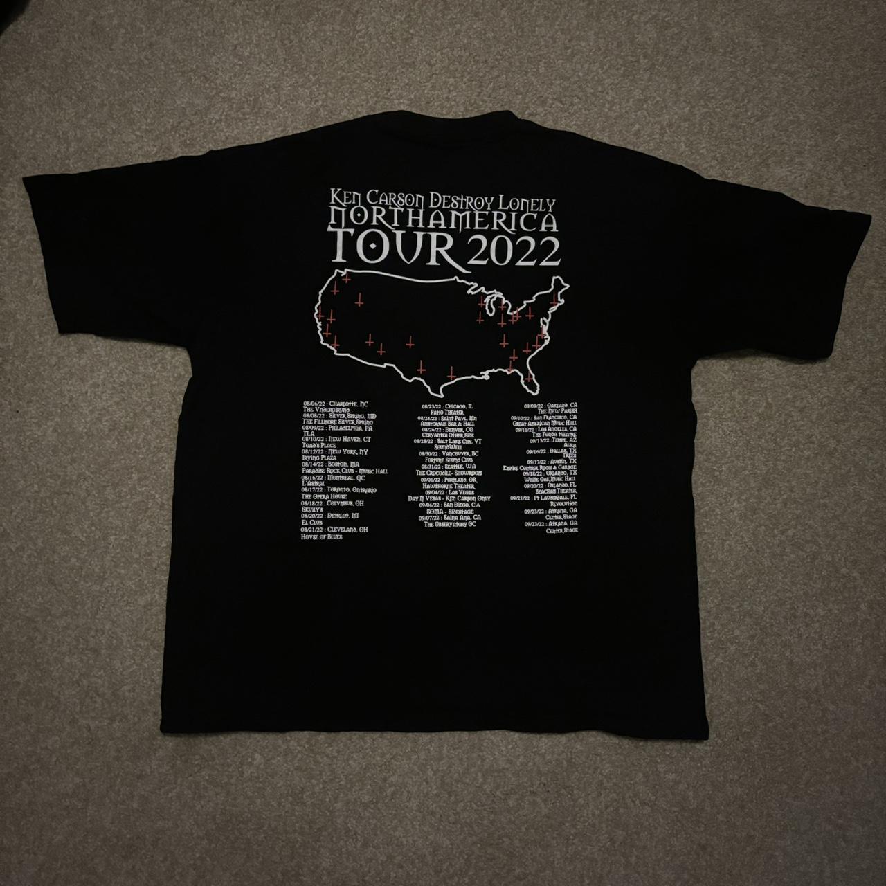 ken carson 2022 tour tee BBPFL shirt #opium #ken... | Depop