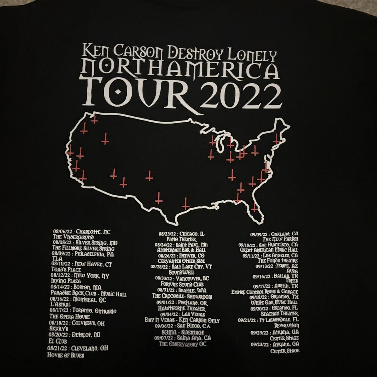 ken carson 2022 tour tee BBPFL shirt #opium #ken... | Depop