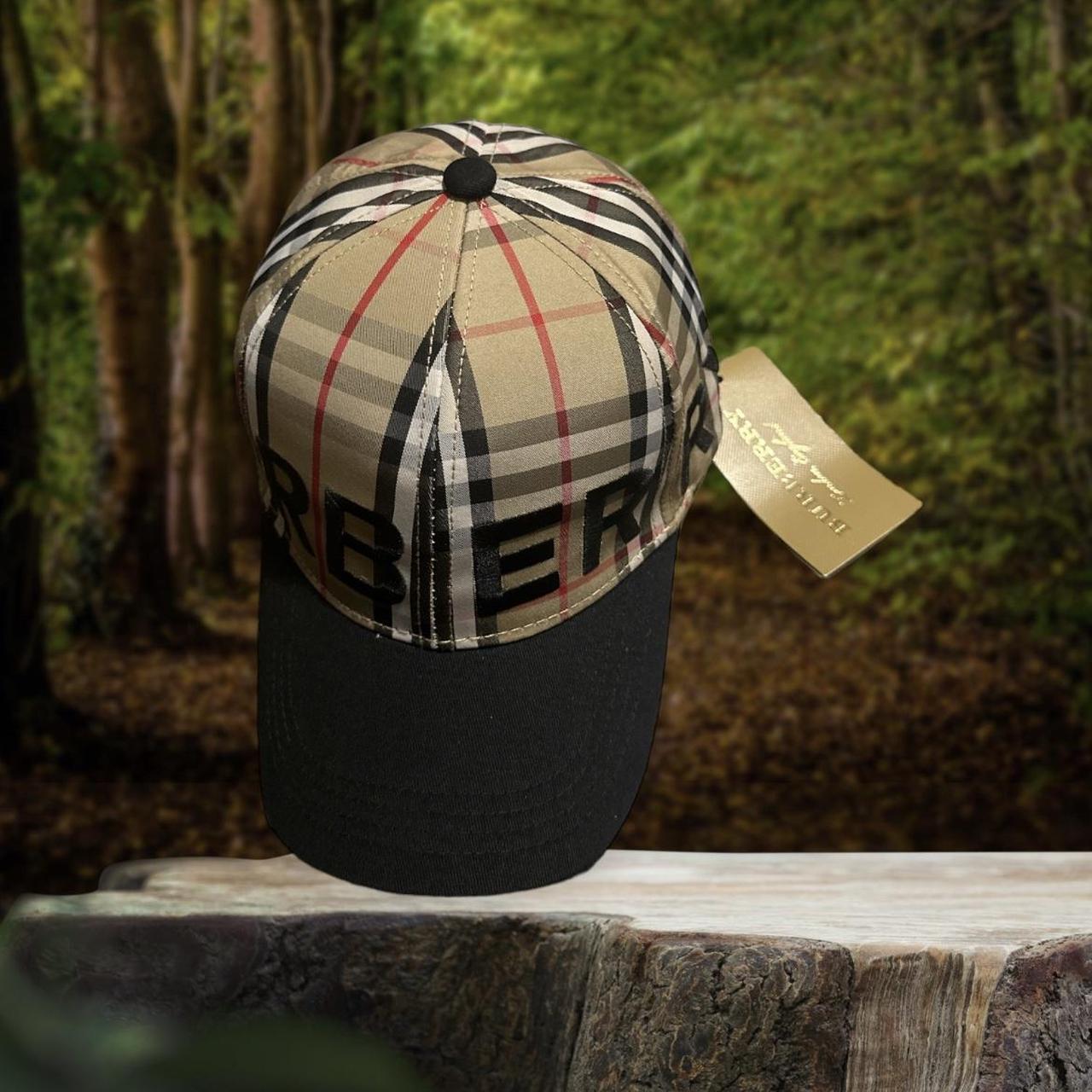 Brand new adjustable Burberry hat - Depop