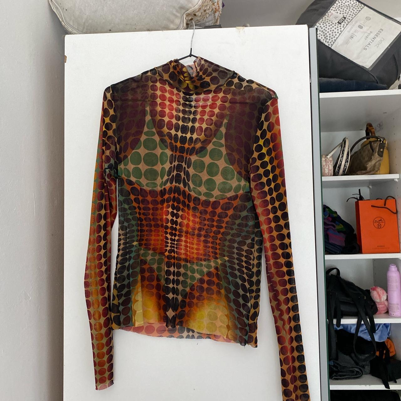 jpg cyber dot reissue mesh longsleeve size m ... - Depop