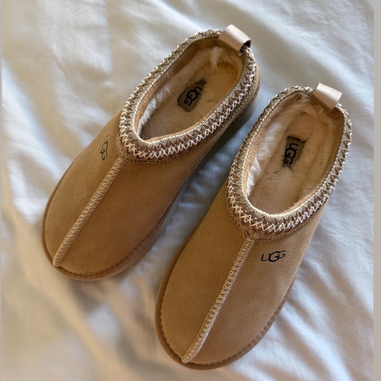 platform uggs sand color brand new in excellent ... | Depop