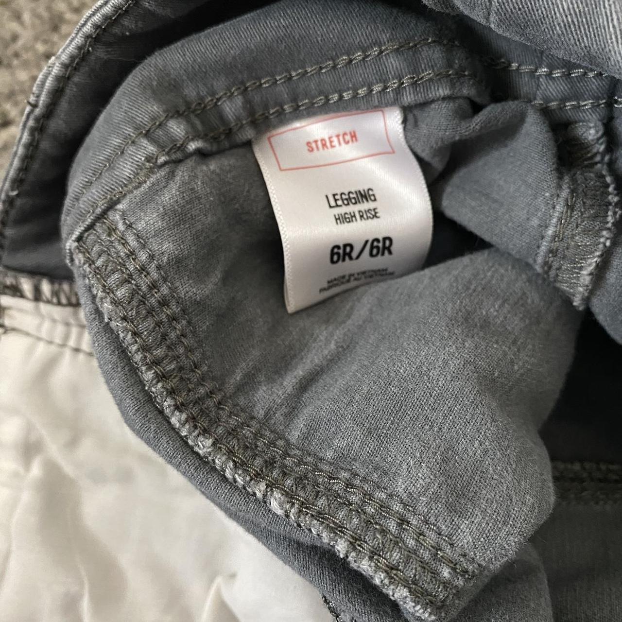 Grey Express pants like leggings material Size 6... - Depop