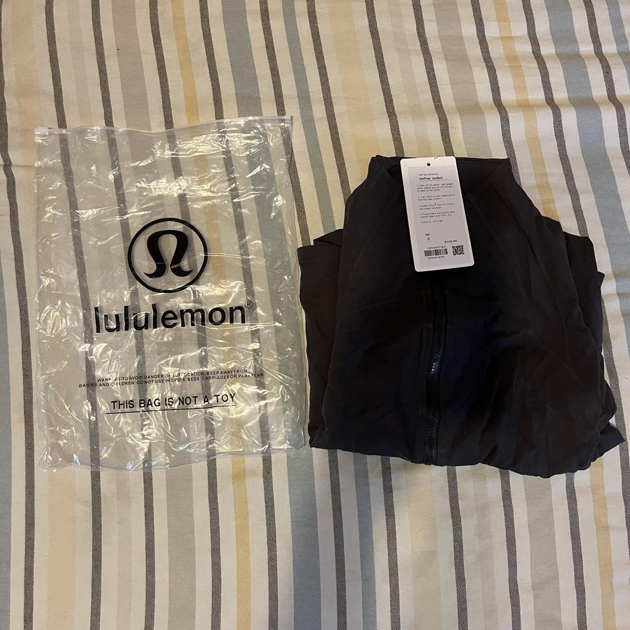 Lululemon Grey Define Jacket Brand new and never... | Depop