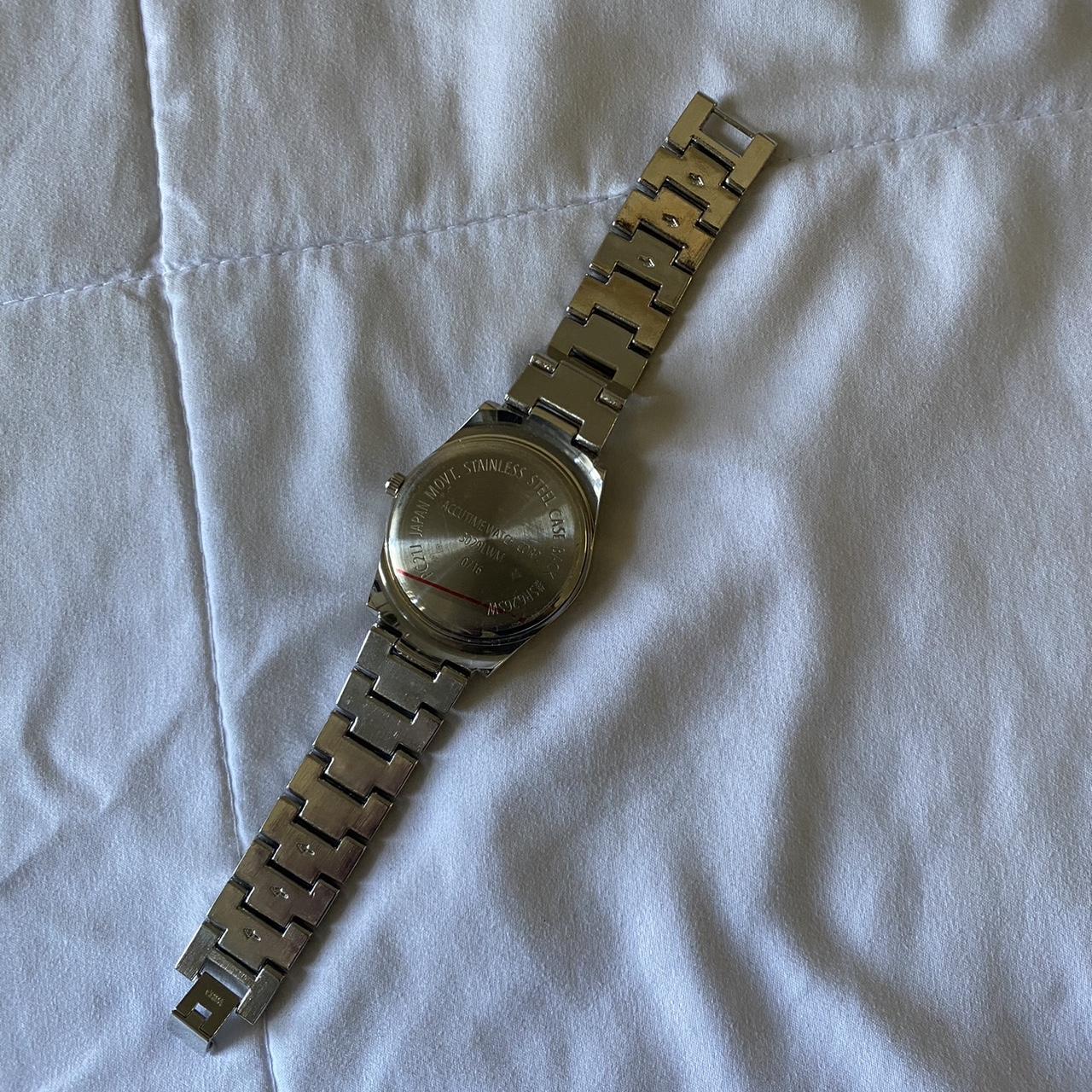 Chunky silver watch. Needs batteries!! With... - Depop