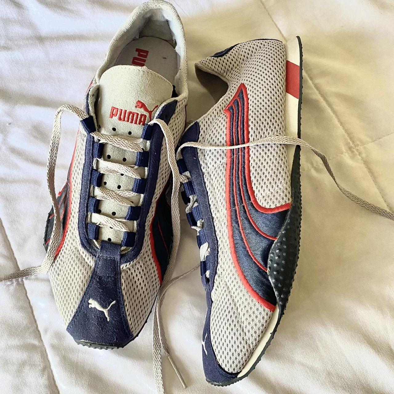 2000s trendy puma ballet style shoes. Size 8.5.... - Depop