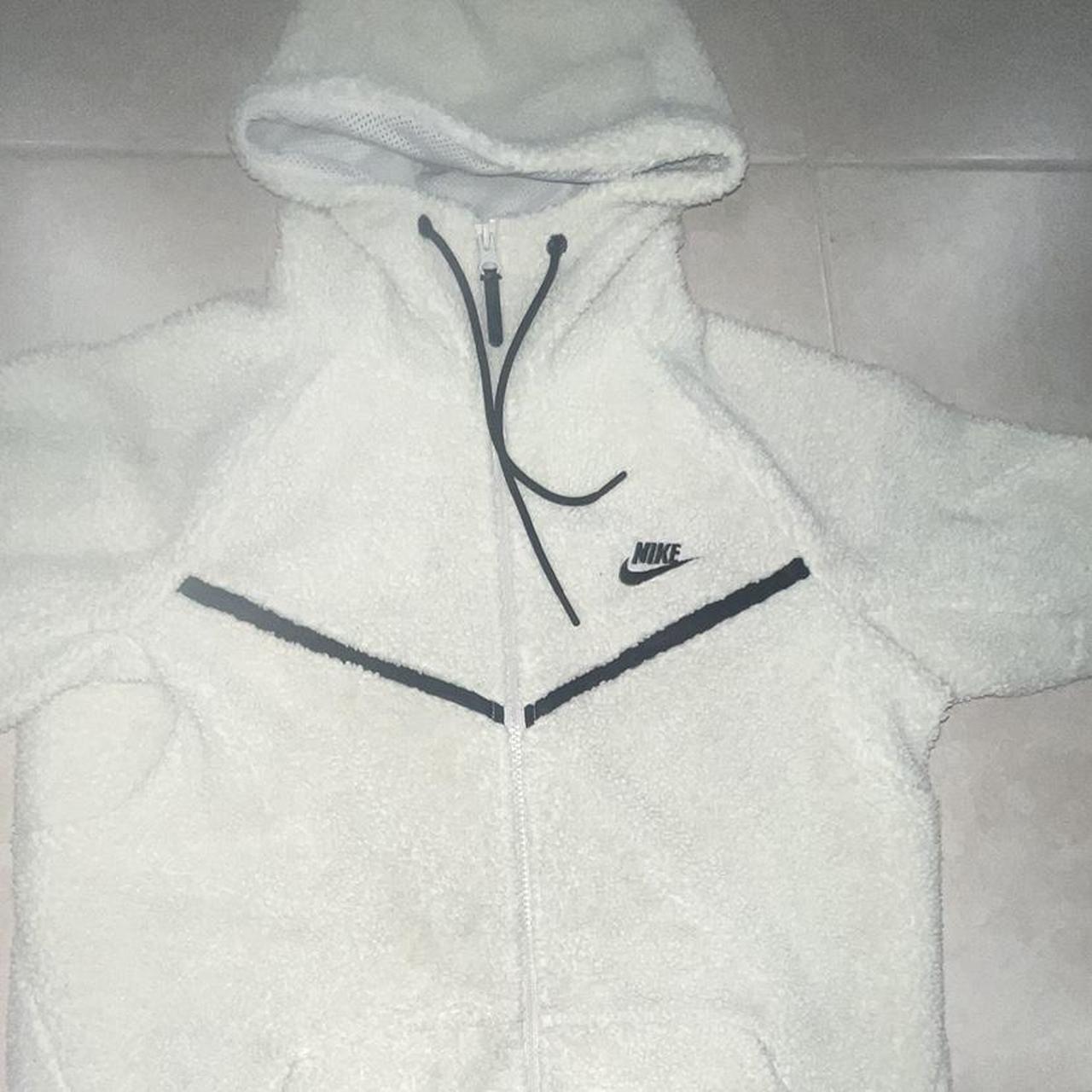 Rare vintage black and cream nike tech fleece‼️‼️Size... - Depop