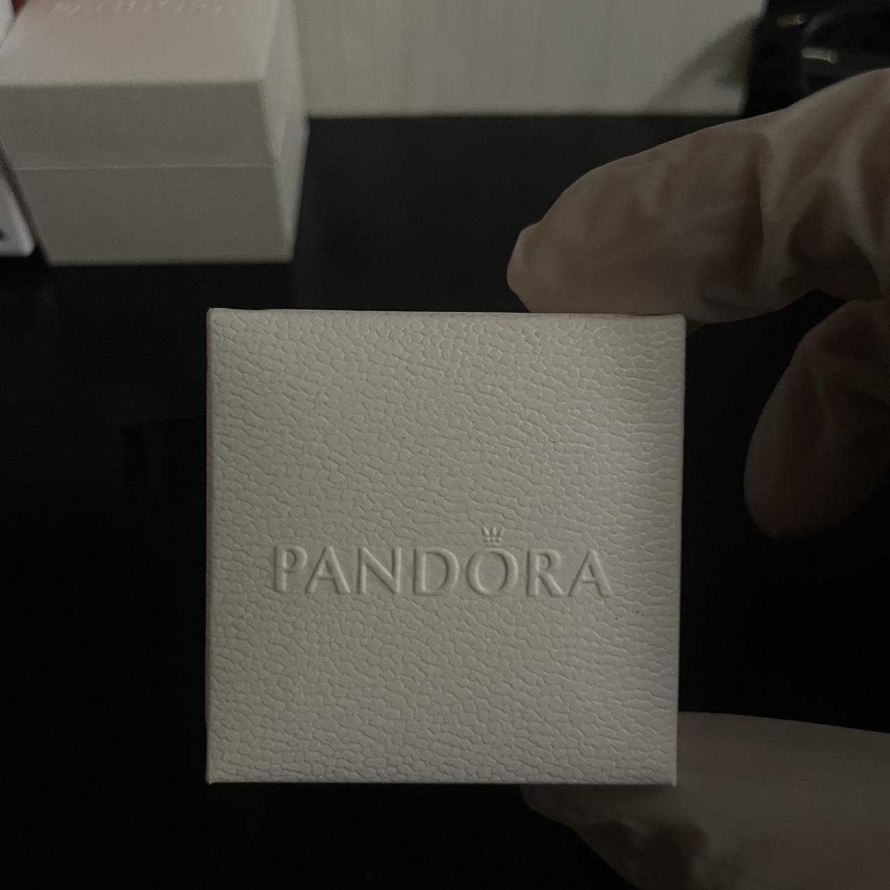 Pandora Sparkling Pear Halo Ring, Rose Gold Size 6 ,... - Depop