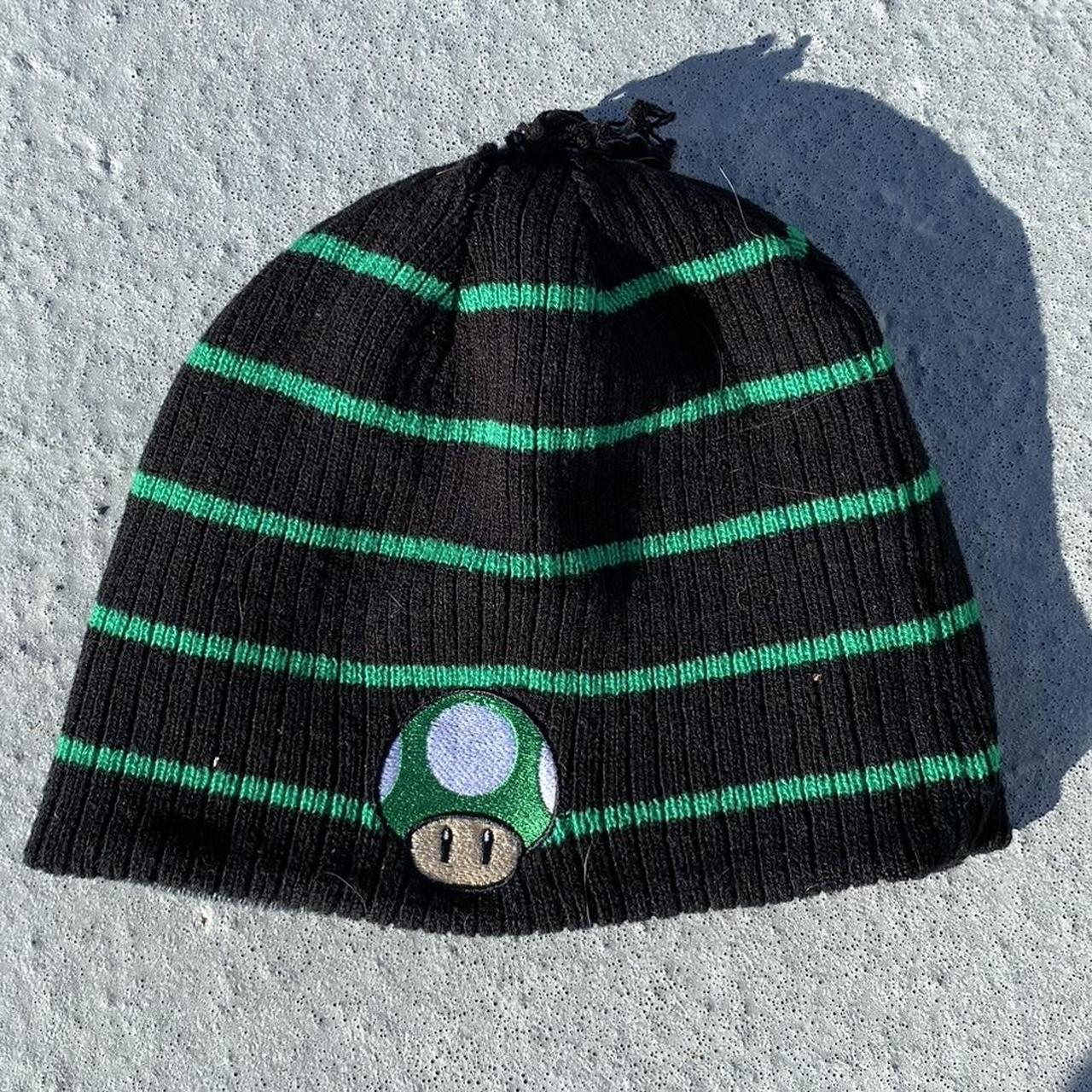 Reversible toad skull beanie #lit - Depop