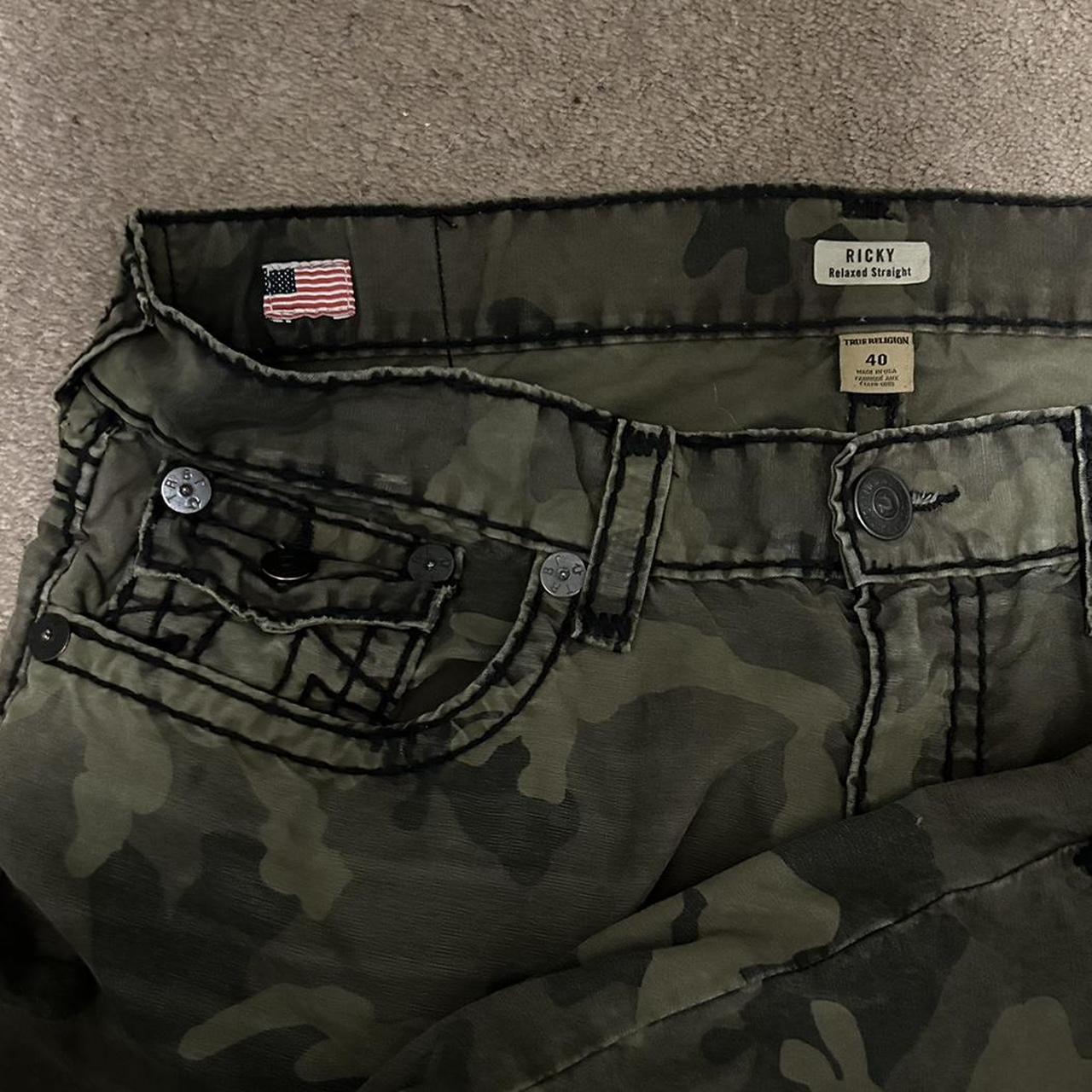 camo trueys Size:40x30 Made in america dis dat G shi - Depop