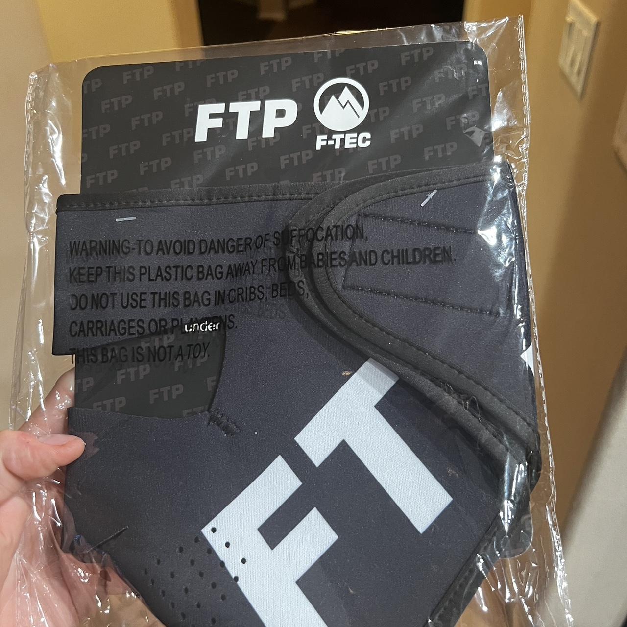 Black FTP neoprene face mask brand new - Depop