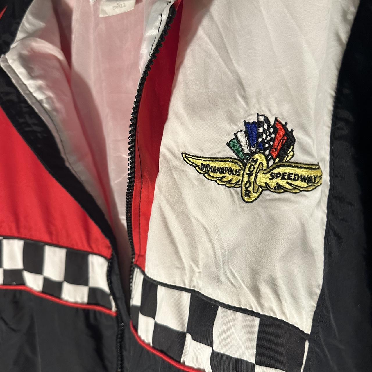 vintage Indy motor speedway jacket Size S - Depop