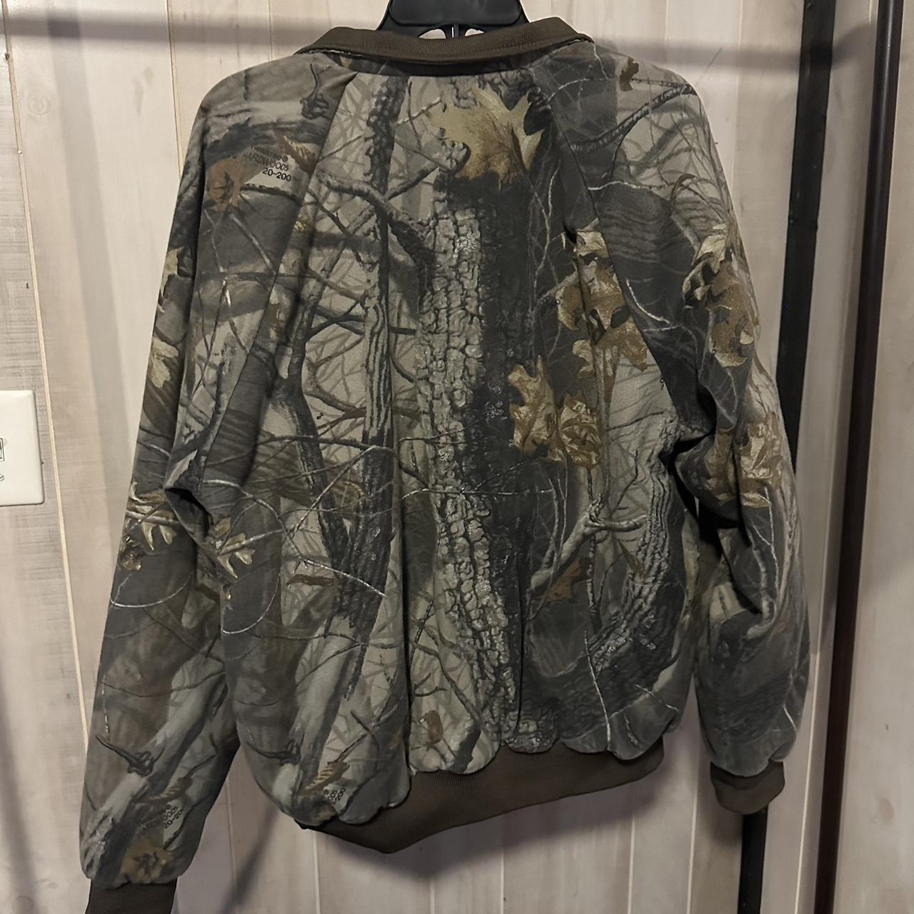Vintage Nikon Realtree Camo Jacket Size L - Depop
