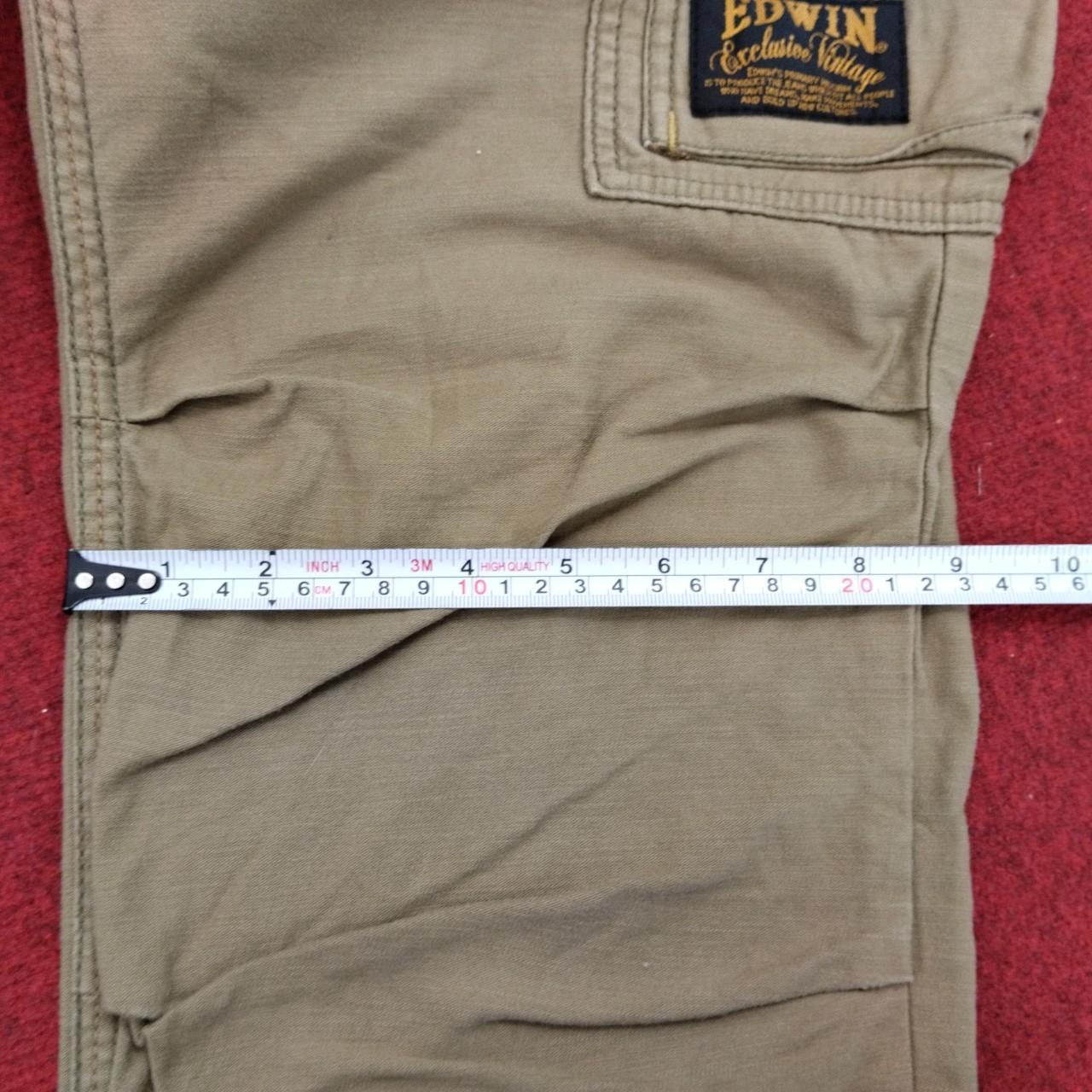 Edwin Men's Khaki Trousers | Depop