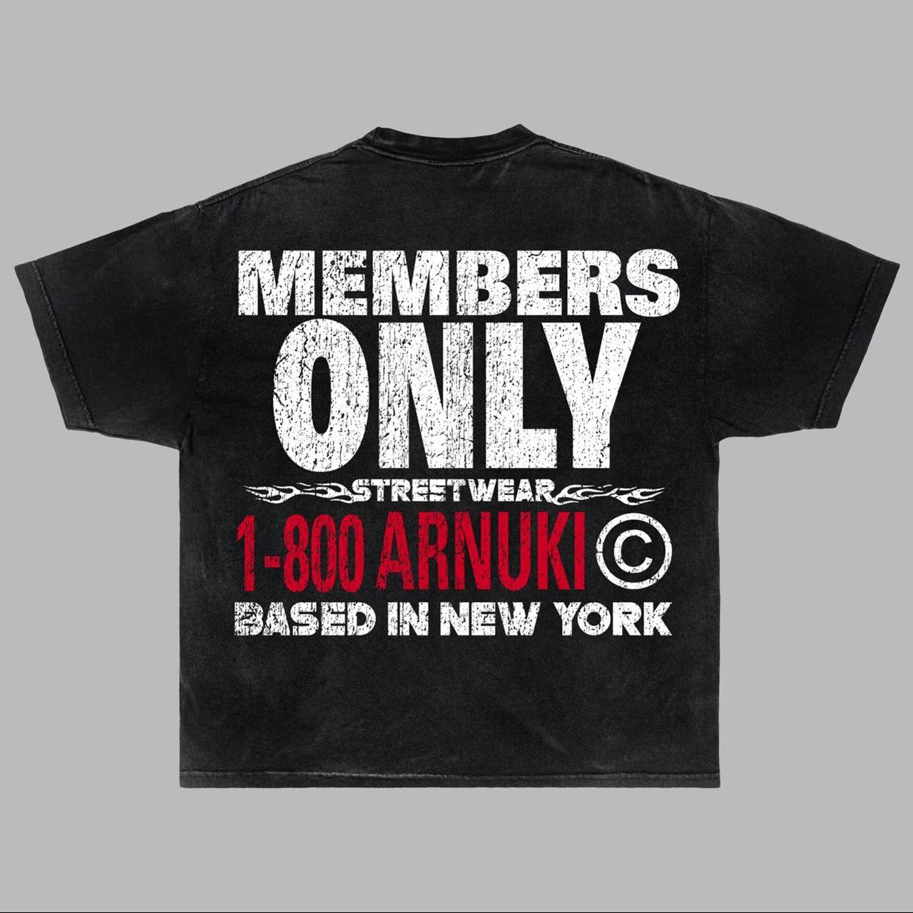 Arnuki Worldwide Tee 2-3 day domestic shipping... - Depop