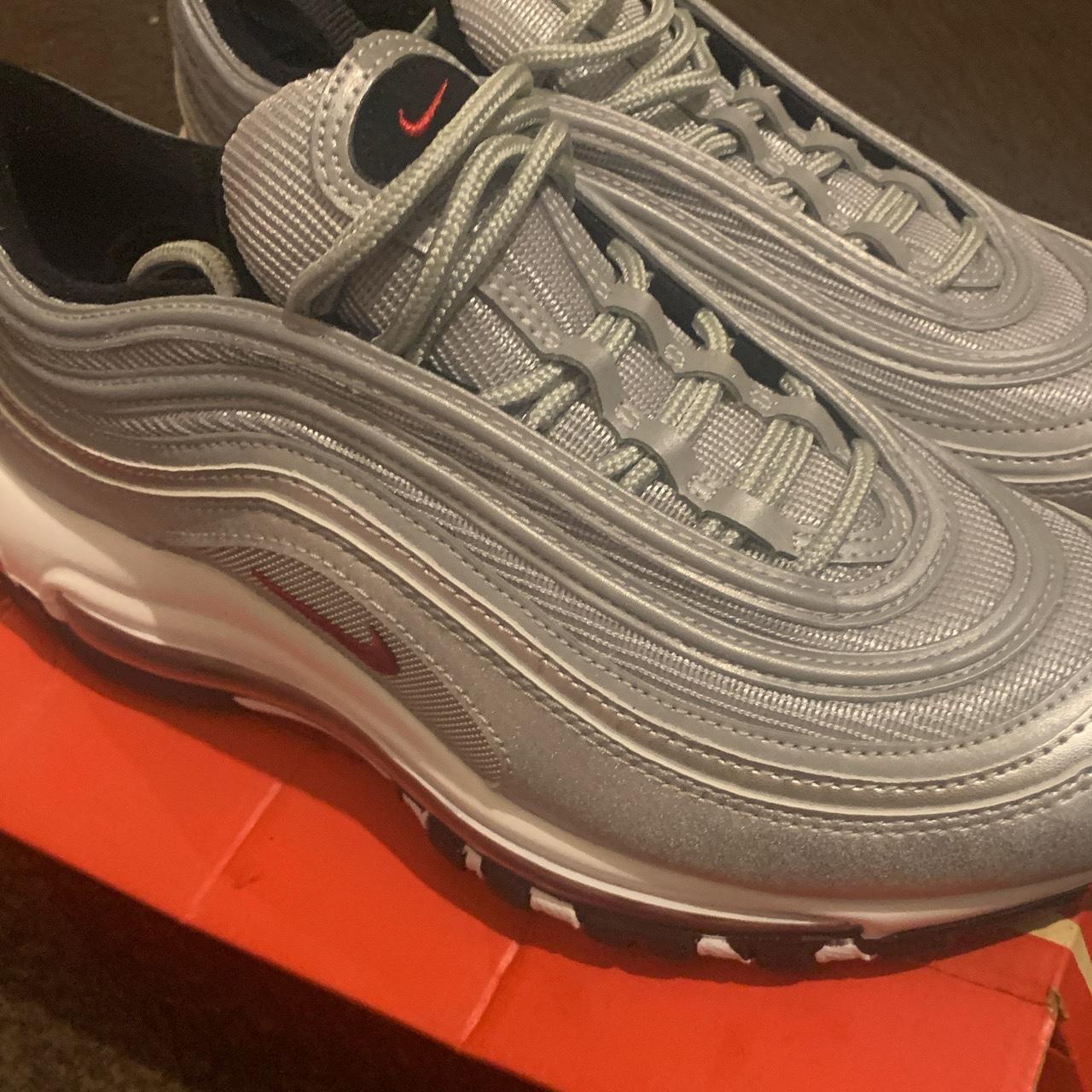 Air max 97 silver bullets Uk size 6 Brand new... - Depop