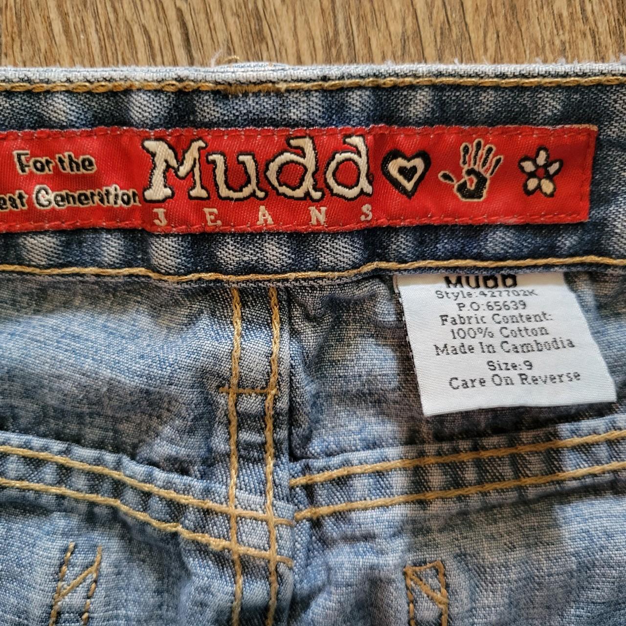 Mudd 90s/00s denim miniskirt. Super cute no flaws!... - Depop