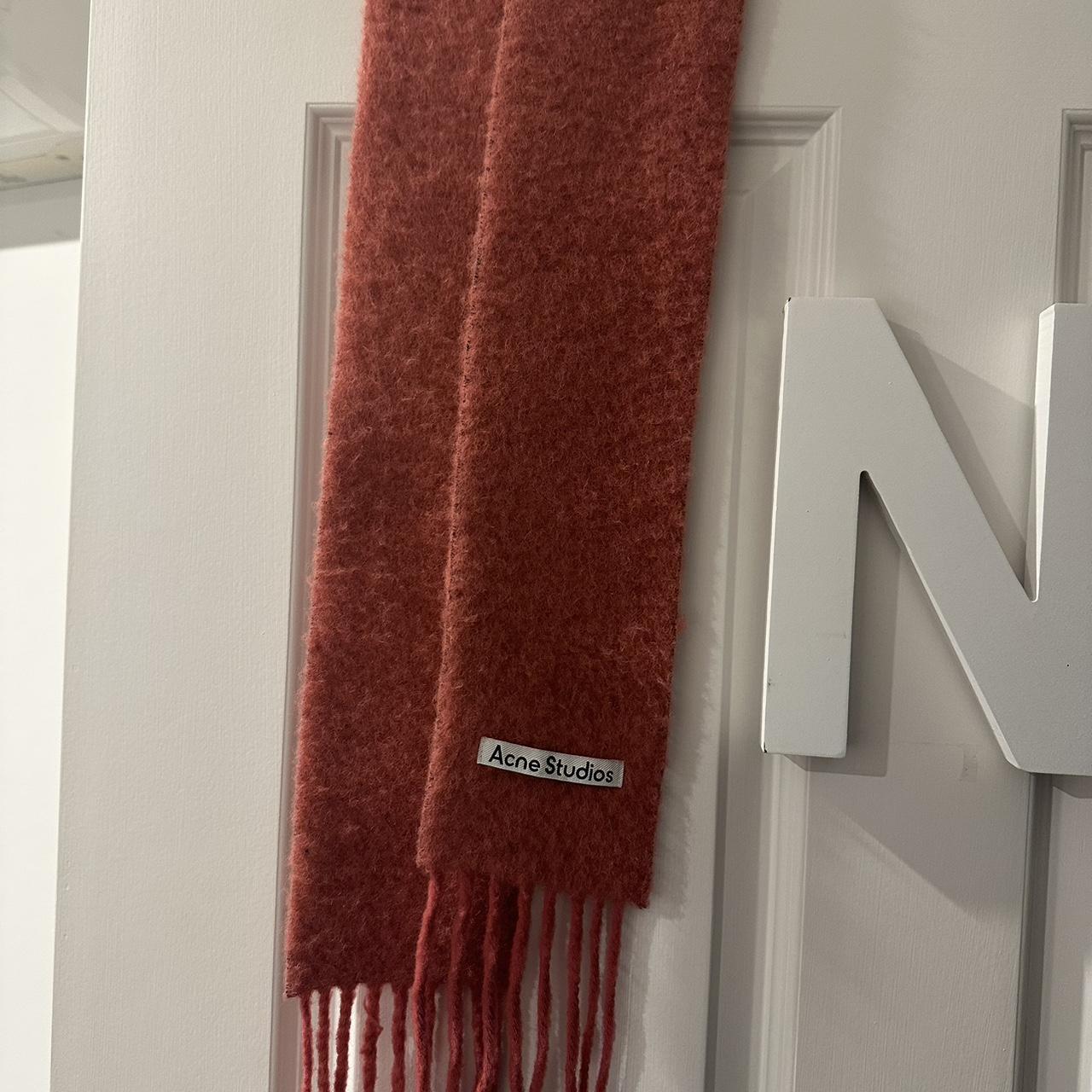 Pink Acne Studios scarf - open to offers #scarf... - Depop