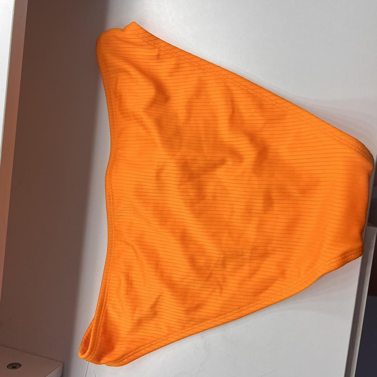 Orange bikini bottoms. From target. Size medium.... - Depop