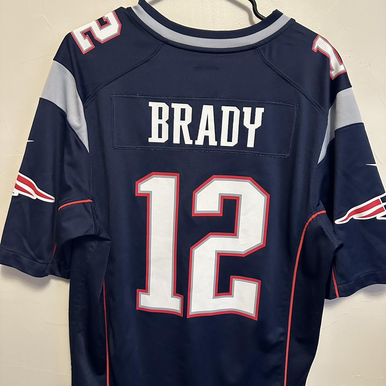 Tom Brady Patriots Jersey - Depop