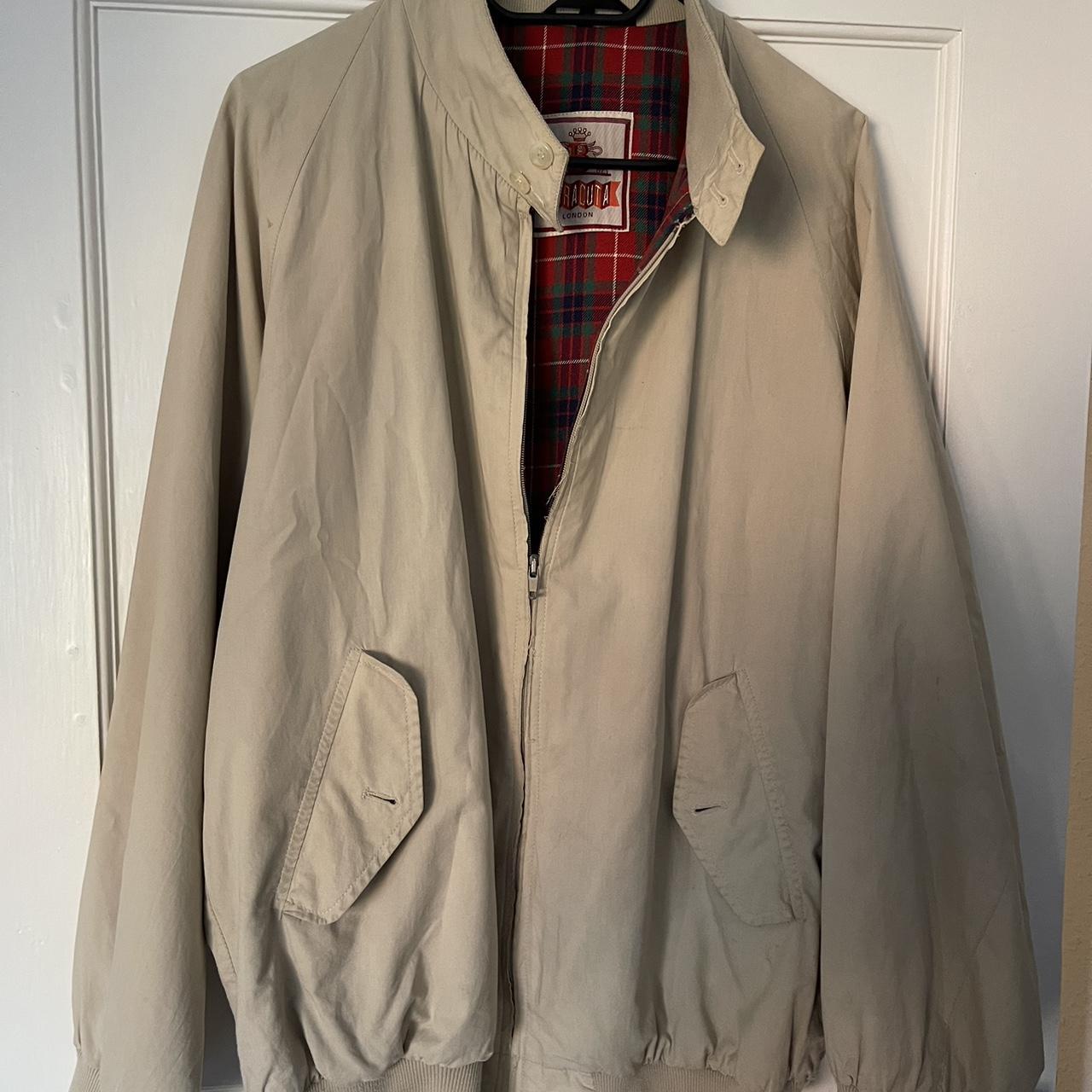 Baracuta jacket beige, size L fits as M/L #mod... - Depop
