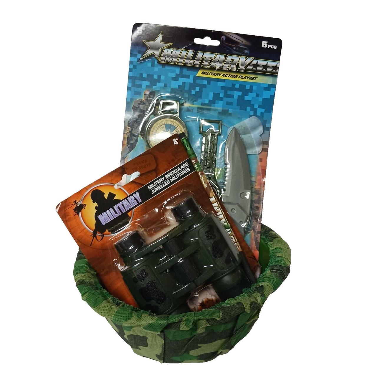 Kids Prepping Toy Survival Kit Helmet Canteen... - Depop