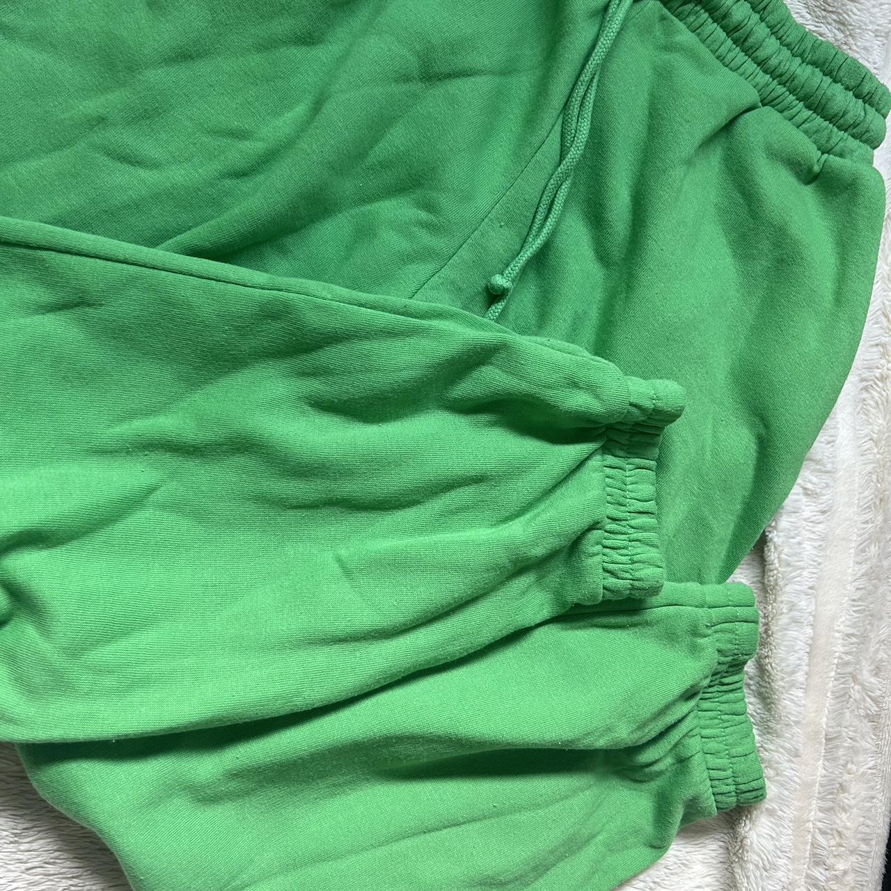 cutest green zara trackies , perfect for... - Depop