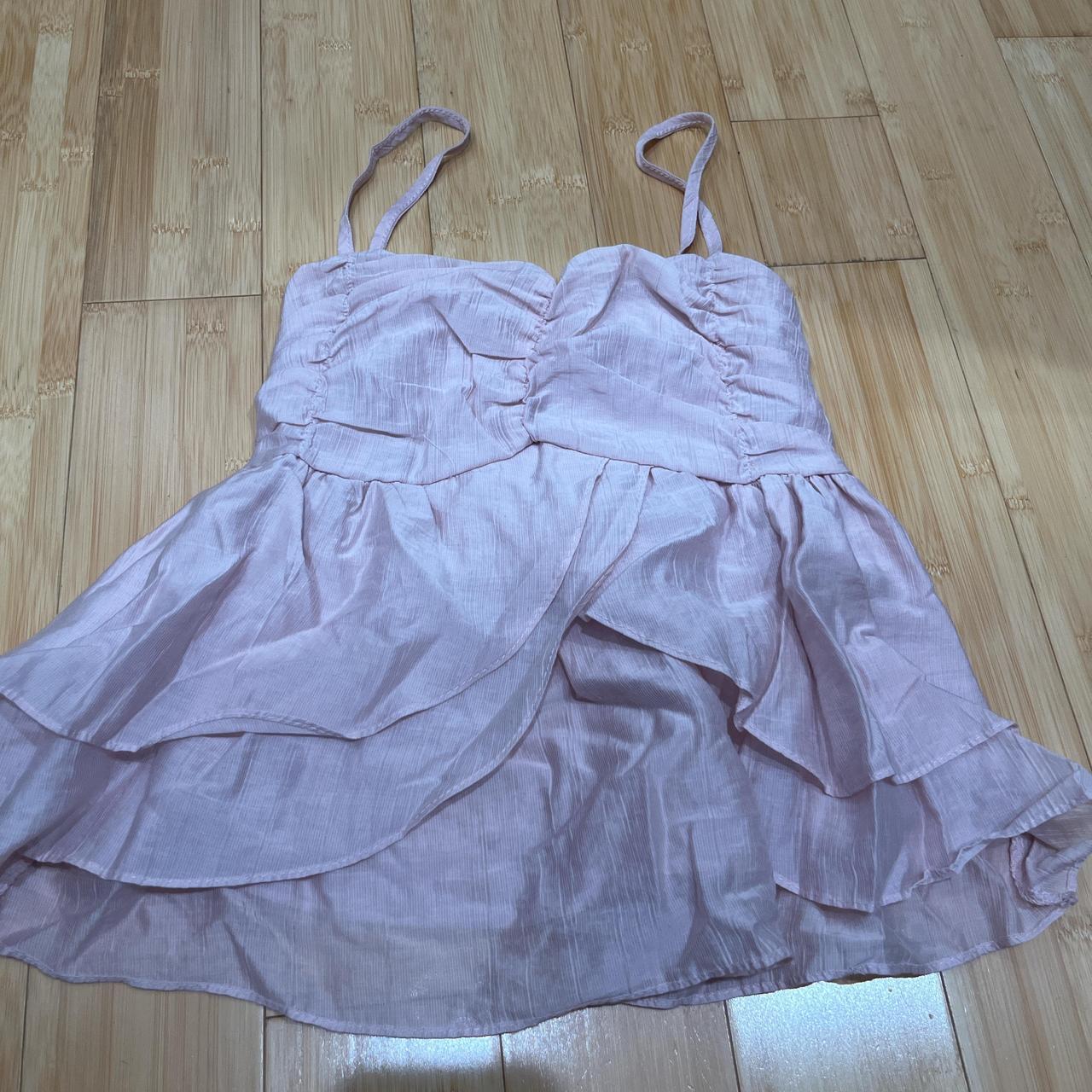 Cute flowy pink tank top From codibook Size... | Depop