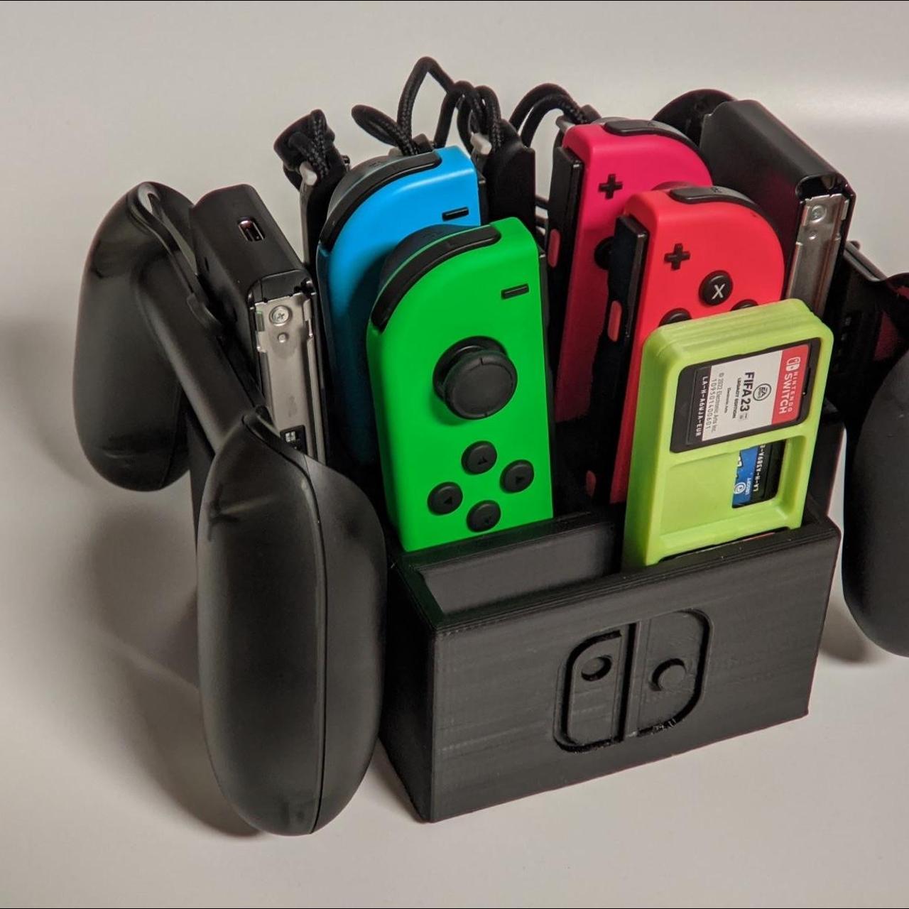 Controller and game organizer for Nintendo switch |... - Depop