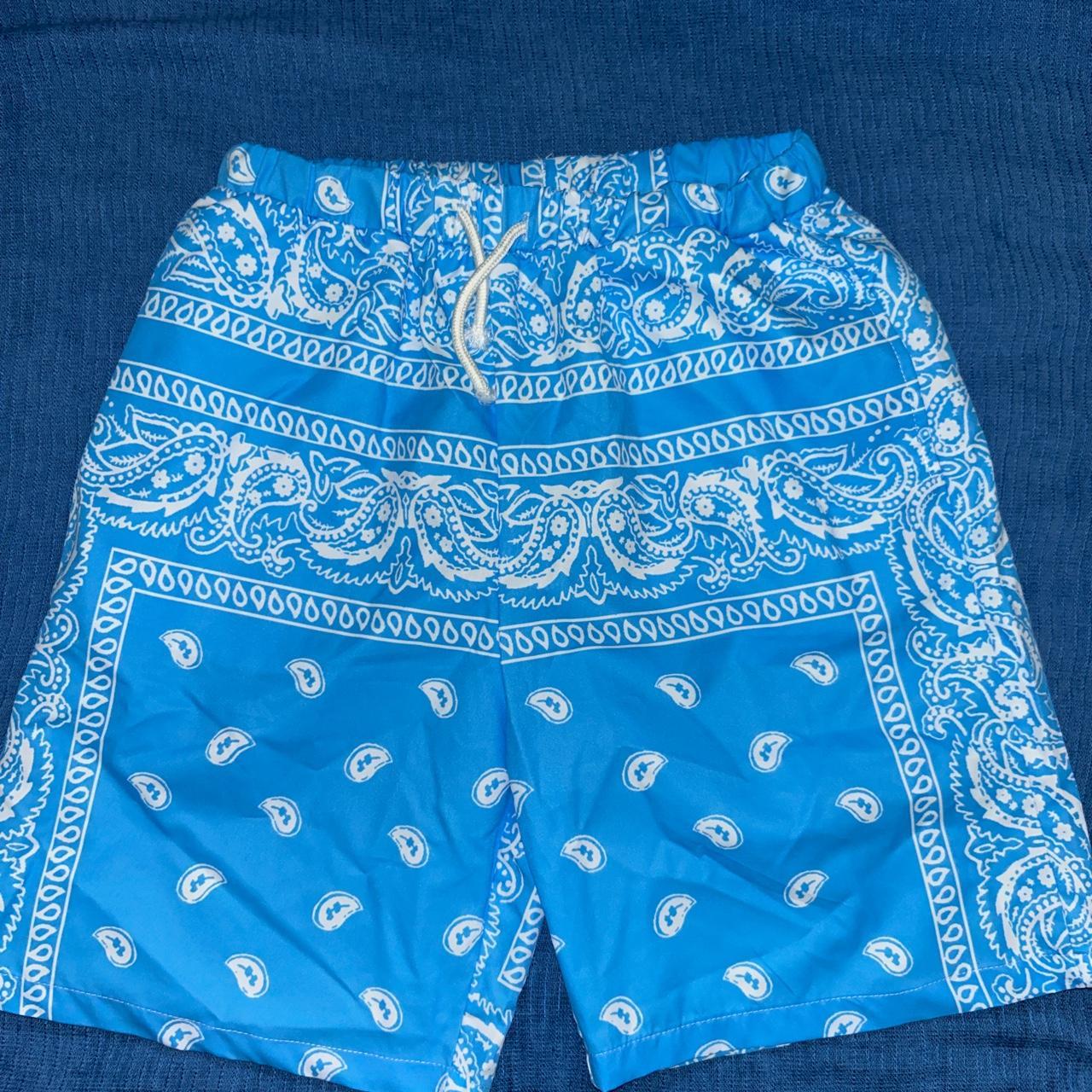 These Are Light Blue Bandana Styled Depop