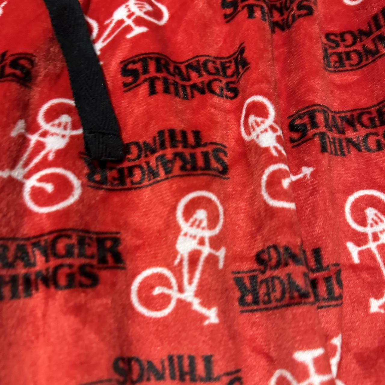 Extremely soft stranger things pajama bottoms ️🖤 ️🖤 ️... - Depop