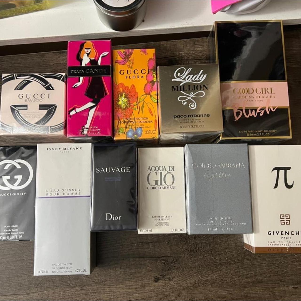 $80ea or 3 for $250 Authentic perfumes ranging in... - Depop