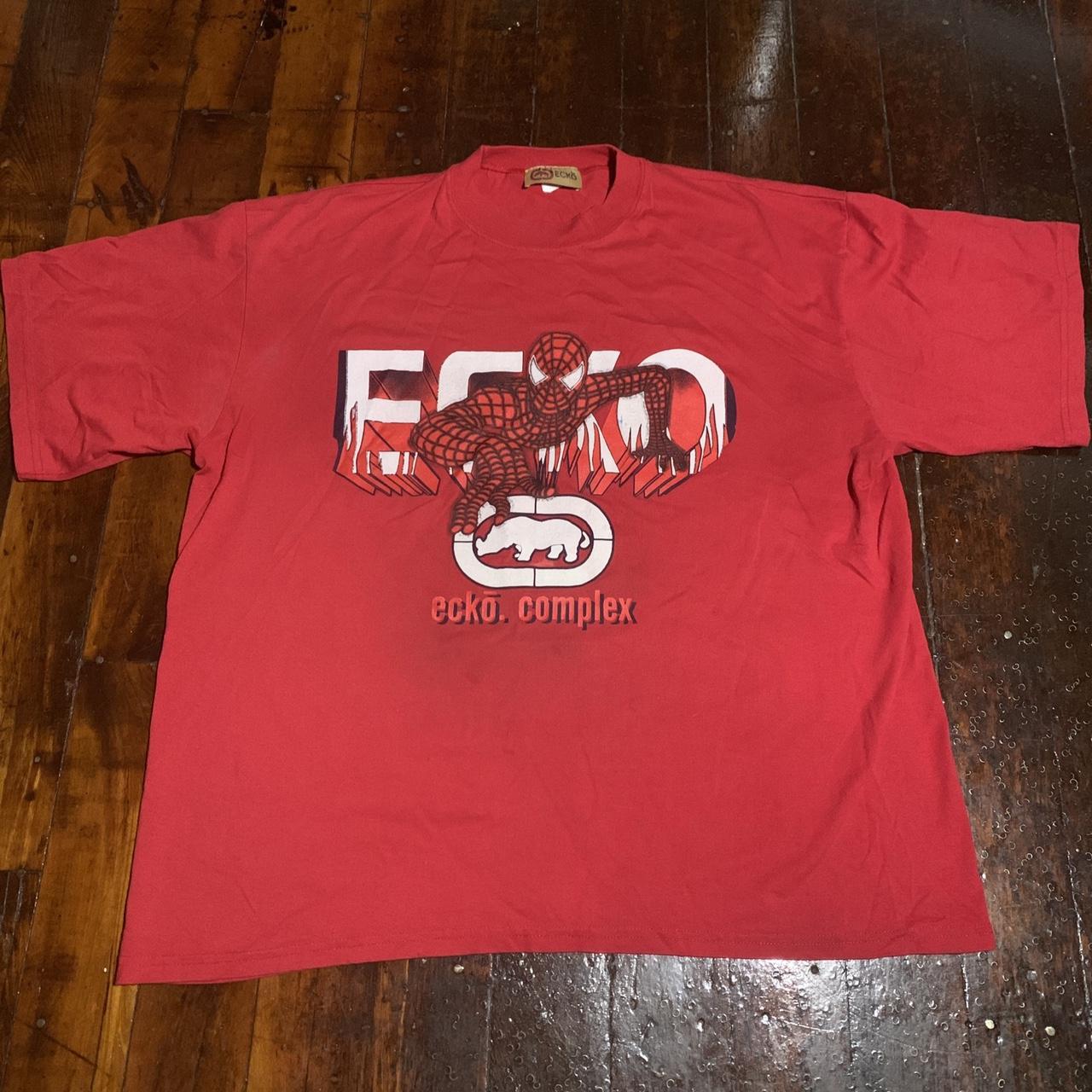 VTG ECKO UNLTD SPIDERMAN T-SHIRT ECKO.COMPLEX MENS... - Depop