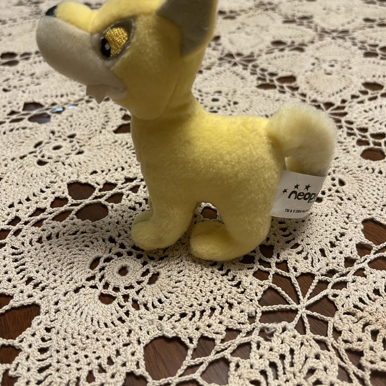 Neopets 2004 Yellow Lupe Plush from... - Depop