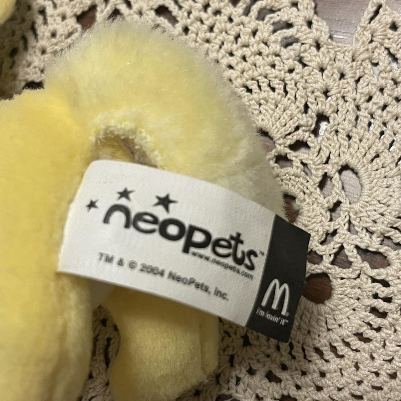 Neopets 2004 Yellow Lupe Plush from... - Depop