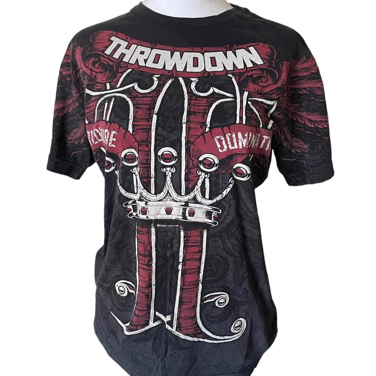 Throwdown by Affliction Tee Size... - Depop