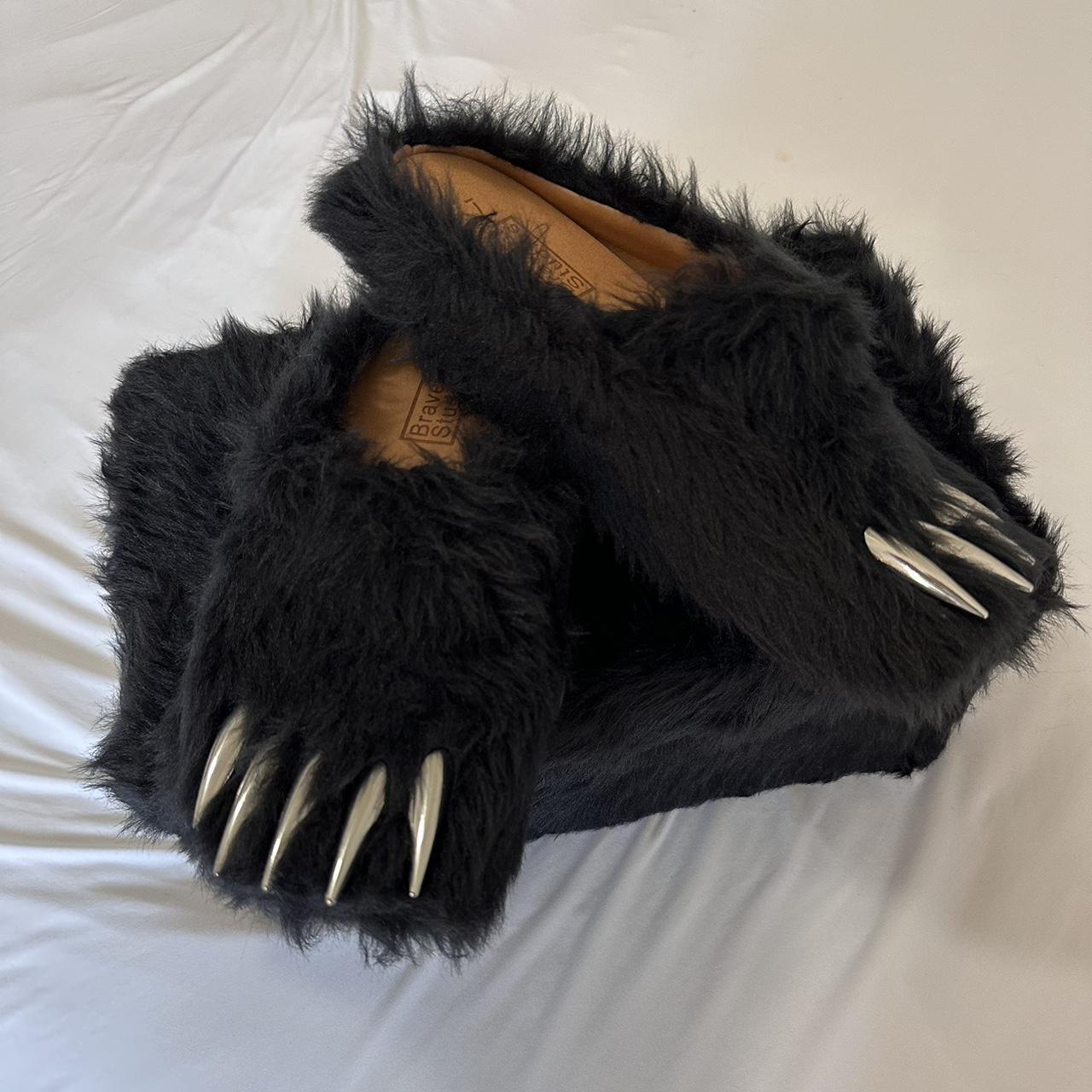 Bravest Studio - Black Bear Claw Mules - Limited... - Depop