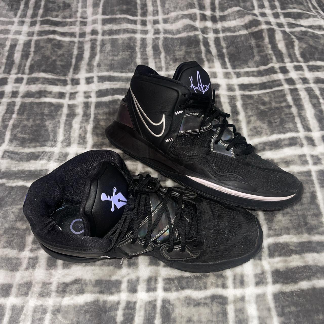 Hoop Shoes 🏀 Kyrie Infinity “Black Metallic Silver”... - Depop