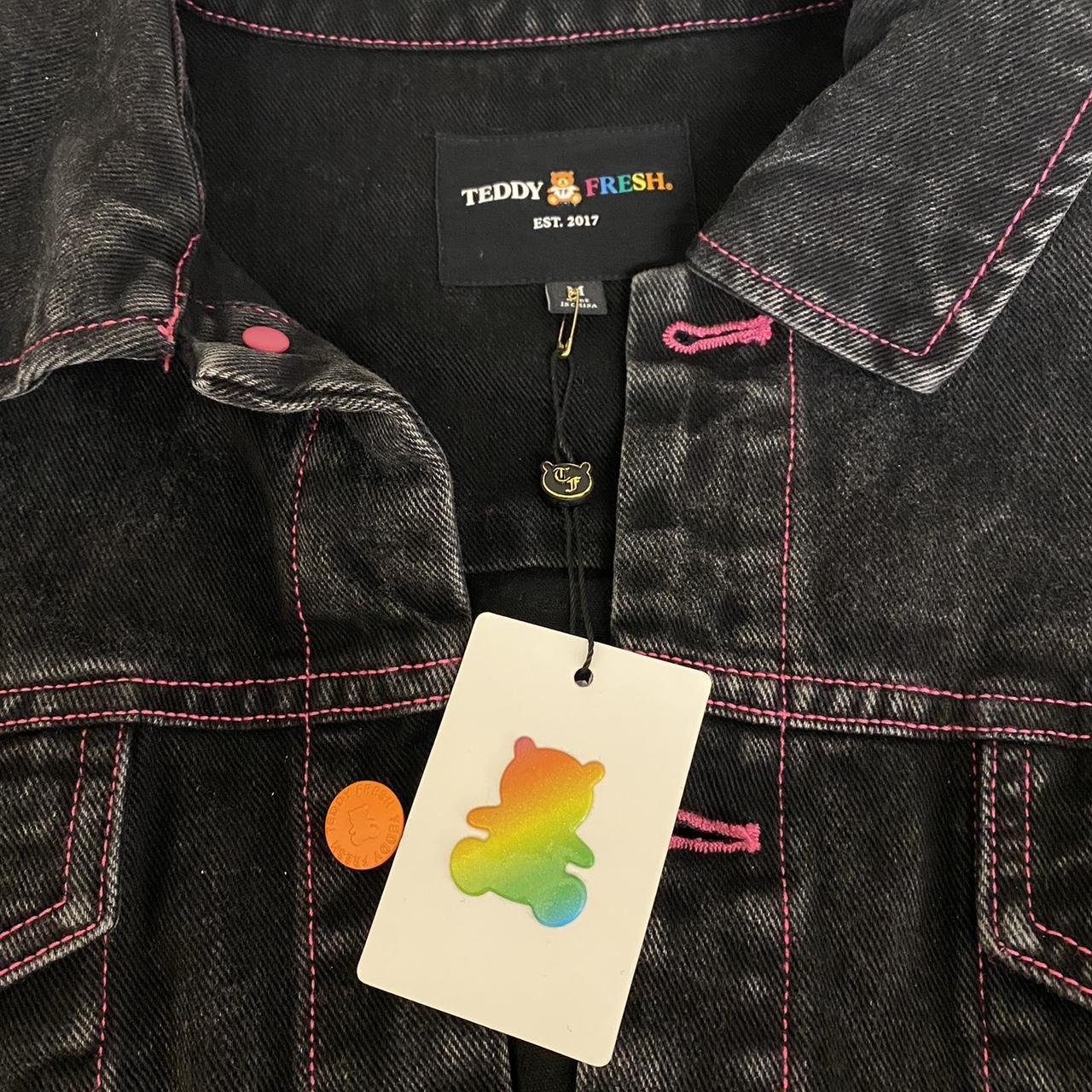 Teddy Fresh Denim Trucker Jacket: Brand new with... - Depop